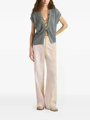 Momoni Pedro Diamond-pattern Vest