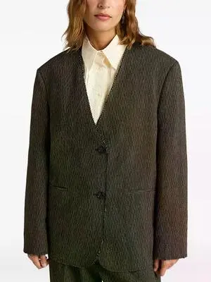 Momoni Mary Micro-pinstripe Blazer