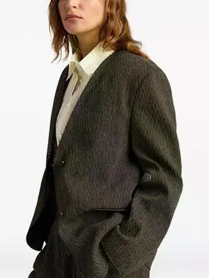Momoni Mary Micro-pinstripe Blazer
