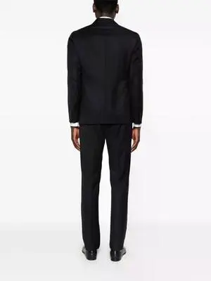 Tagliatore Double-breasted Blazer Suit - Blue