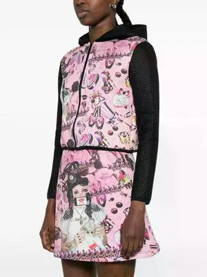 The Artistylist Printed Zip-up Hoodie