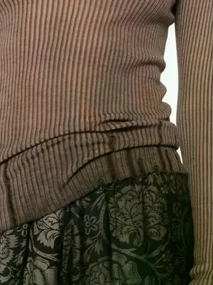 UMA WANG Ribbed Top