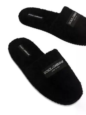 Dolce & Gabbana Dg Hotel Terry Slippers