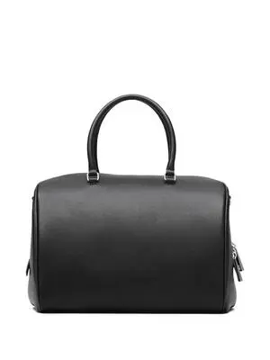 Marc Jacobs Tote Bag With Logo Charm - Black