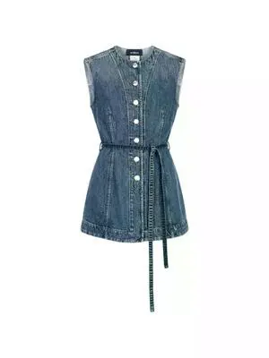 Sportmax Button Detailed Vests For Women