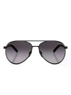 Prada Pilot-frame Sunglasses - Black