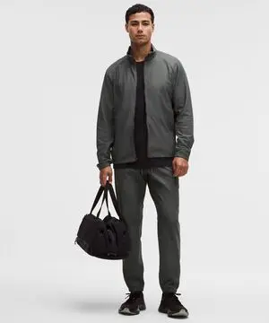 Lululemon Knit Warm-up Jacket - Onyx Grey/onyx Grey