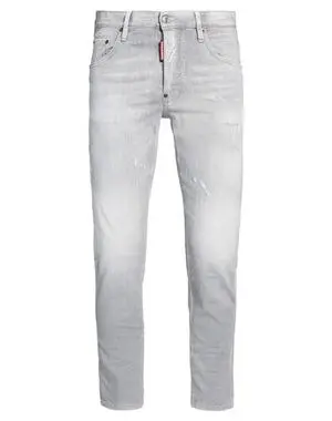 Dsquared2 Jeans Size Cotton, Elastane - Grey