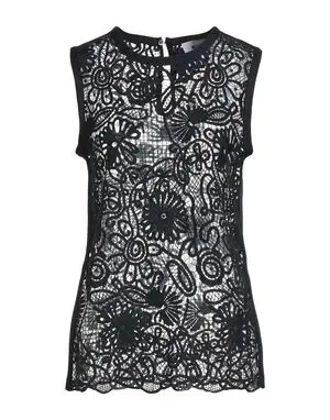 Alpha Studio Lace Sleeveless Top