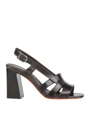 Santoni Square Toe Sandals For Women