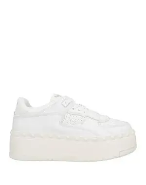 Valentino Garavani Sneakers Size Leather - White