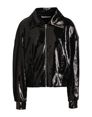 Liviana Conti Woven Jacket With Appliqués - Black