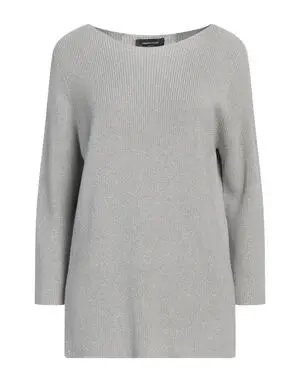 Fabiana Filippi Sweater In Cotton, Viscose, And Polyester - Grey