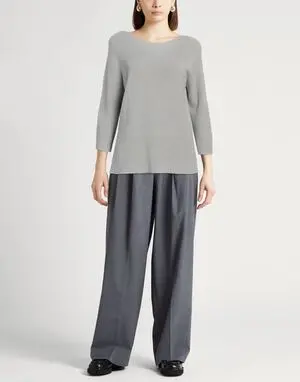 Fabiana Filippi Sweater In Cotton, Viscose, And Polyester - Grey