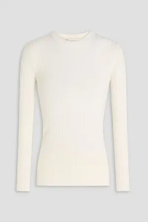 Zimmermann Ribbedknit Top - Off-white