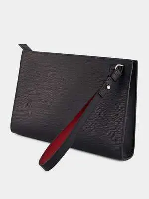 FERRAGAMO Gancini Calf Leather Pouch