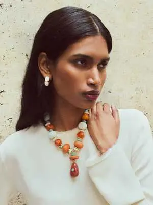 LIZZIE FORTUNATO Andamento Necklace - Multicolour