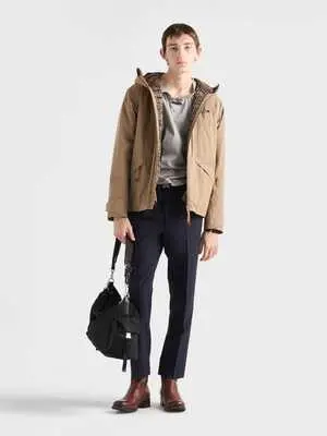 Prada Wool Classic Fit Trousers