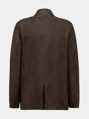 Boglioli Suede Shirt Jacket