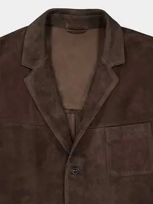 Boglioli Suede Shirt Jacket