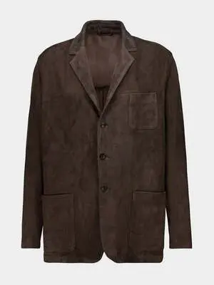 Boglioli Suede Shirt Jacket
