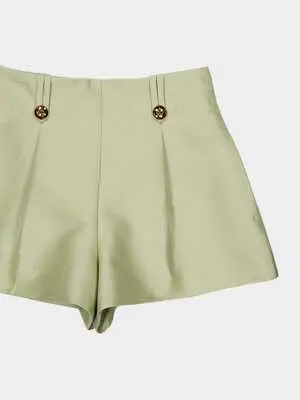 Zimmermann Wool And Silk Tailored Shorts