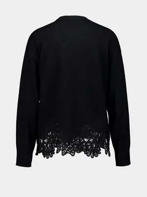 Zimmermann Luna Merino Lace Sweater