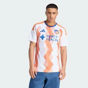 Adidas Fc Cincinnati 26/27 Away Jersey - White / Orange