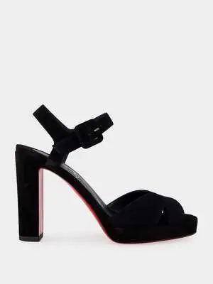 CHRISTIAN LOUBOUTIN Cora 100 High-heel Sandals - Black