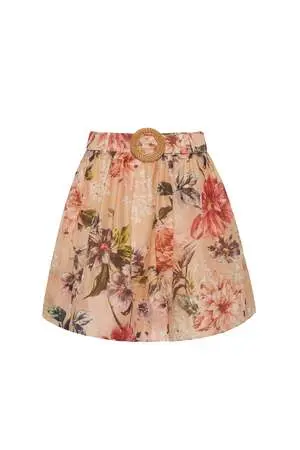 Cara Cara Alba Skirt - Margaux Bloom Ginger