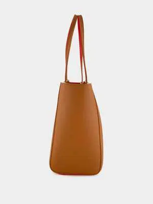 CHRISTIAN LOUBOUTIN Cuoio Cabata Small Tote Bag