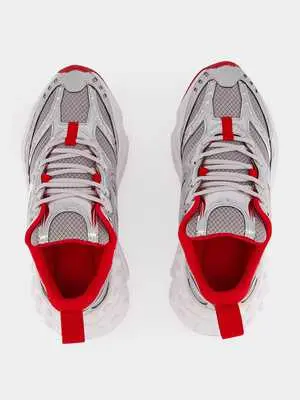 CHRISTIAN LOUBOUTIN So Flo Running Sneakers - Silver