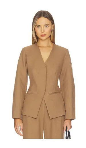 4TH & RECKLESS Stanlie Blazer - Taupe