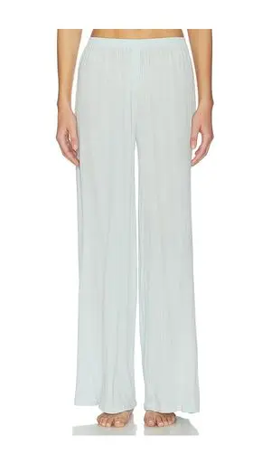NEGATIVE UNDERWEAR Whipped Track Pant In Baby Blue - Mist