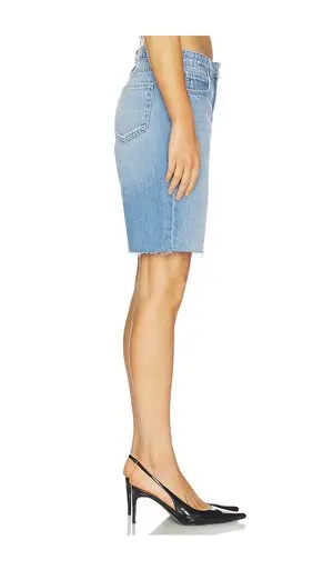 L'Agence River Mid Rise Bermuda Short - Bellflower