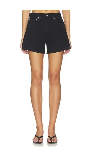 AGOLDE Long Parker Shorts In Black - Phase