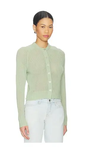 RE/DONE Slim Cashmere Cardigan