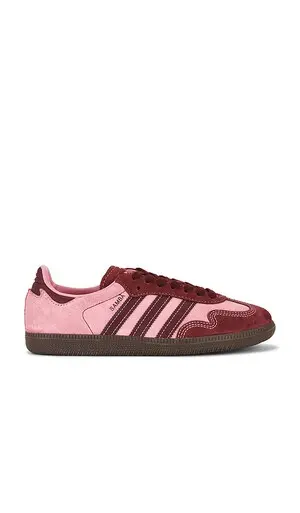 ADIDAS ORIGINALS Samba Og Sneaker In Pink - Pink Spark  Shadow Red & Gum 5