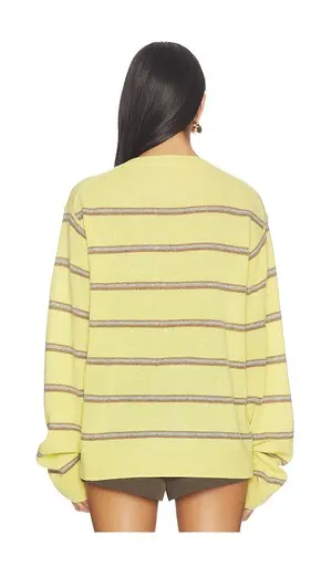 Eterne James Sweater In Yellow