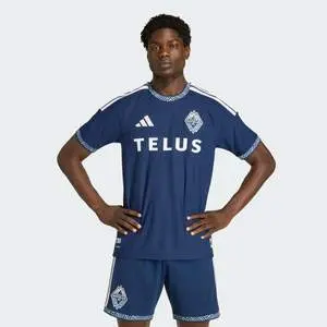 Adidas Vancouver Whitecaps Fc 26/27 Away Authentic Jersey - Night Indigo / White