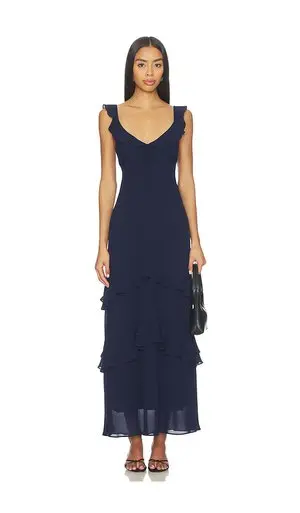 ELODIE THE LABEL Zosia Dress - Navy