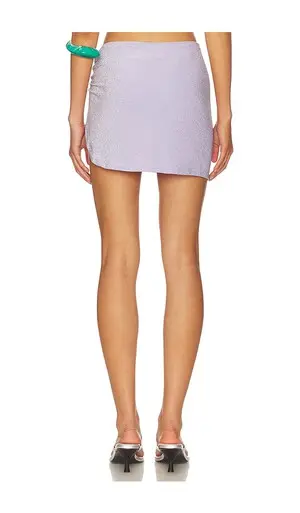 FAE Duchess Mini Skirt In Lavender