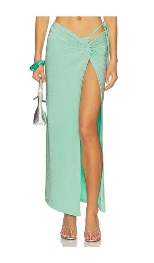 FAE Stella Skirt In Mint - Selva