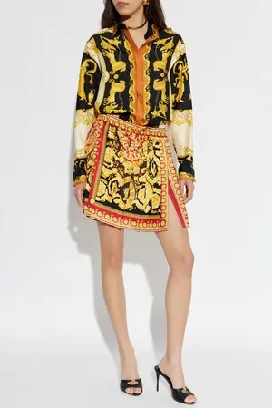 Versace Pleated Skirt