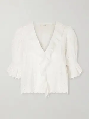 Doen Shirred Blouses