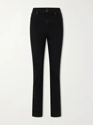 Khaite Daria High-rise Slim-leg Jeans