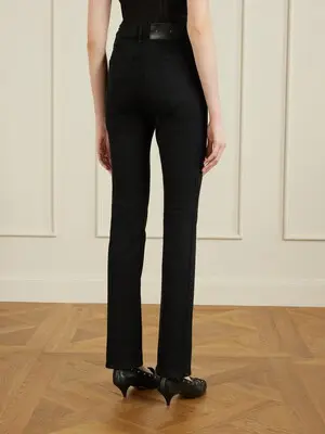 Khaite Daria High-rise Slim-leg Jeans