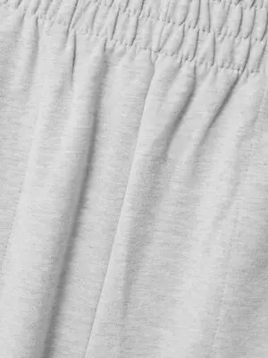 Norma Kamali Stretch-cotton Jersey Tapered Sweatpants - Gray