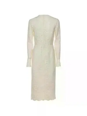 Dolce & Gabbana Cordonetto Lace Dress - Neutrals