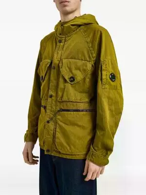 C.P. COMPANY Goggle-detail Hooded Jacket
